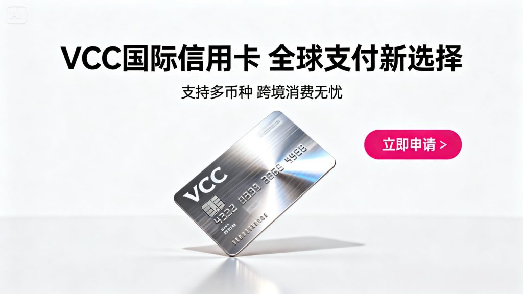 VCC 虚拟信用卡开卡平台 - VCC 虚拟信用卡开卡平台
